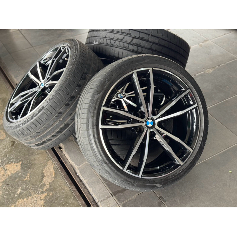Used Genuine BMW M340i 791M wheels FOC tyres (19” 5-112) | Shopee Malaysia