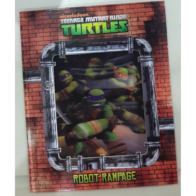 Nickelodeon Teenage Mutant Ninja Turtles Robot Rampage ( hardcover ...