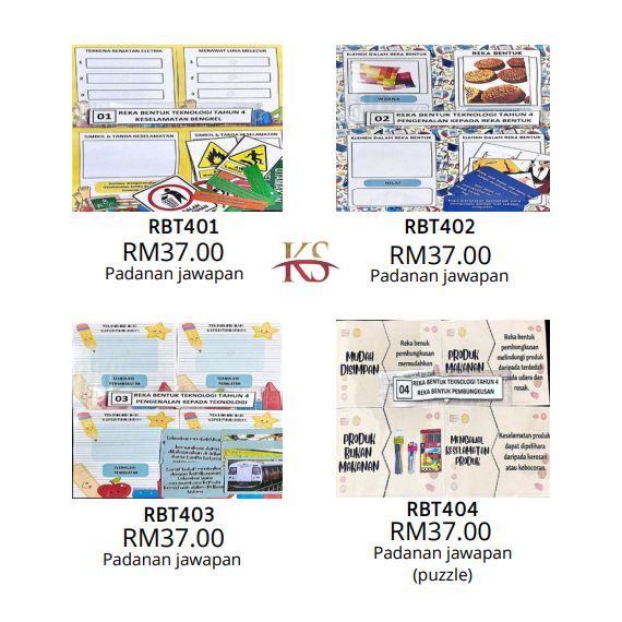 (RBT) alat bantu mengajar (ABM) (BBM) Reka Bentuk Teknologi tahun 1, 2 ...