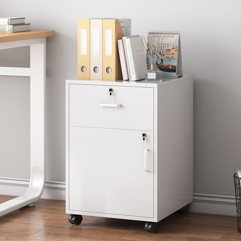Lockable Storage Cabinet Office Side Cabinet Low Cabinet Under Desk ...