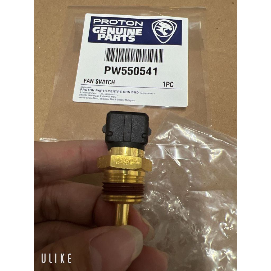 PW550541 PROTON WIRA VDO TEMPERATURE SENSOR 2PIN FAN SWITCH | Shopee ...