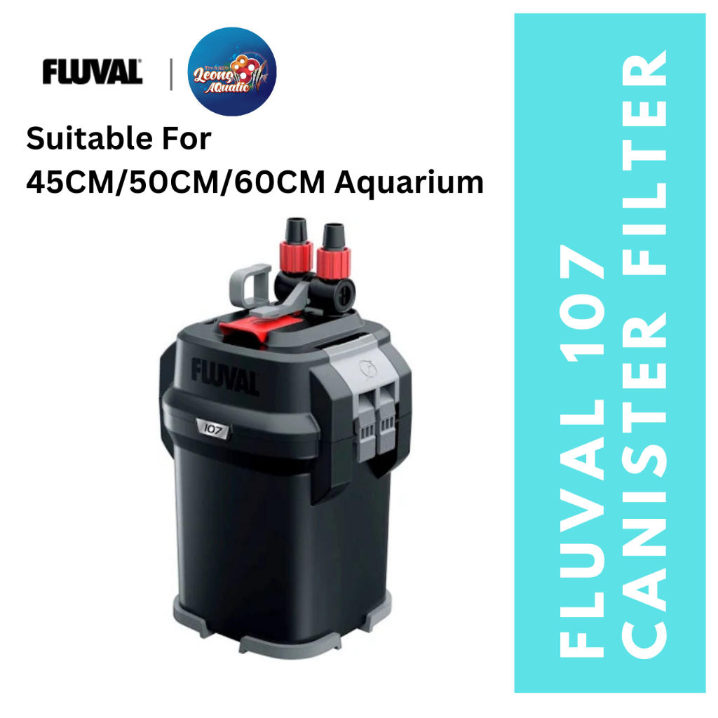 FLUVAL 107 Canister Filter Suitable for 45cm 50cm 60cm Aquarium ...