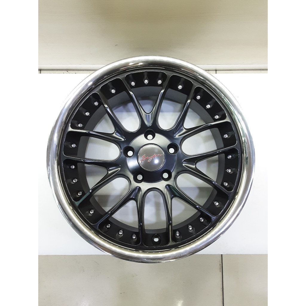 SPORT RIM 18 INCH 1548 (F&R) 18x8.5 5H120 ET35 FBSL (with installation ...