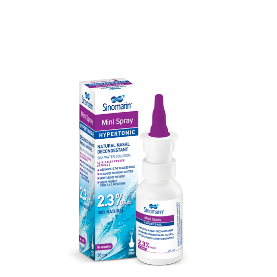 SINOMARIN HYPERTONIC SEA WATER SOLUTION NASAL SPRAY (MINI 30ML ...