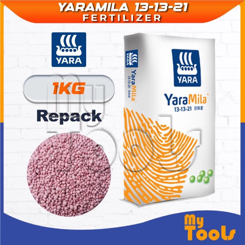 Baja YaraMila 13-13-21 compound fertilizer/baja subur(1kg) | Shopee ...