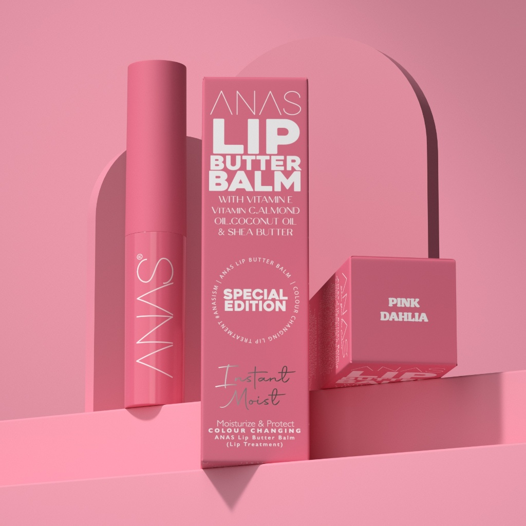 ANAS Lip Butter with Vitamin E + Vitamin C + Coconut Oil + Almond Oil ...