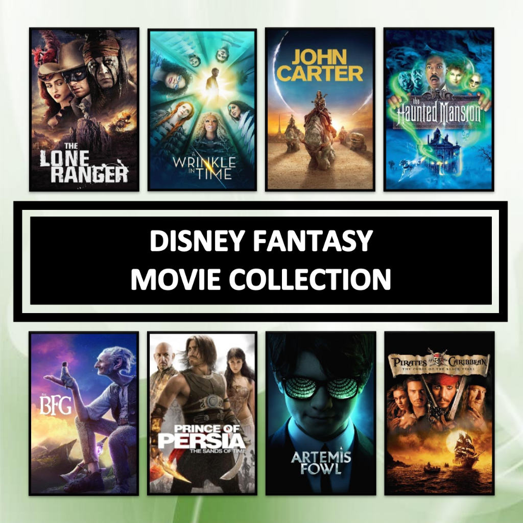 DISNEY FANTASY MOVIE COLLECTION | PENDRIVE MOVIE | KOLEKSI KARTUN KANAK ...