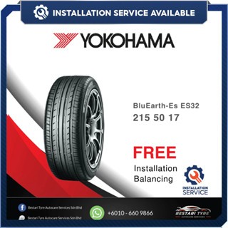 [𝗜𝗻𝘀𝘁𝗮𝗹𝗹𝗮𝘁𝗶𝗼𝗻 𝗣𝗿𝗼𝘃𝗶𝗱𝗲𝗱] 215/50r17 215/55r17 215/60r17 225/45r17 Yokohama BluEarth ES32 New Tire ...