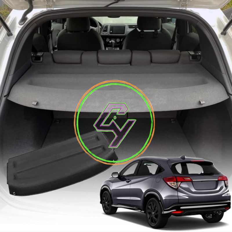 Honda Hr-v HRV Rear Cargo Cover Trunk Shade Boot Security Shield Blind ...