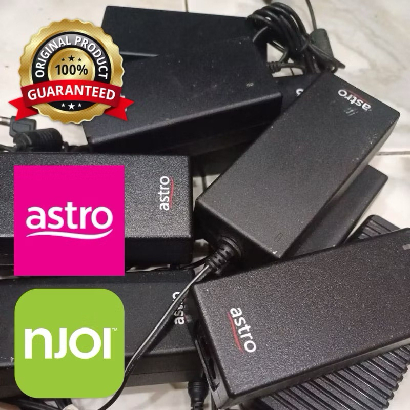 original adaptor astro & njoi used | Shopee Malaysia