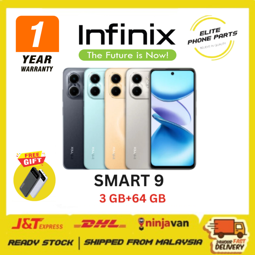 Infinix Smart 9 Smartphone (3GB+64GB) | MediaTek Helio G81 | 6.7" IPS ...