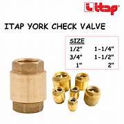 [Original Italy] York Check Valve / Non Return Valve / One Way Valve 1/ ...