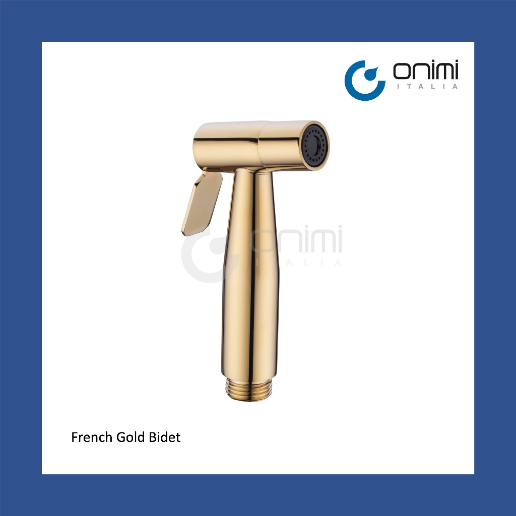 Onimi Italia - Gold Hand Bidet / French Gold Hand Bidet / Bidet Spray ...
