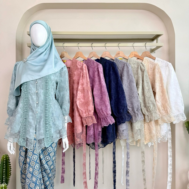 KEBAYA HANIA BY BUTIK ORKED.CO (TOP ONLY) | Shopee Malaysia