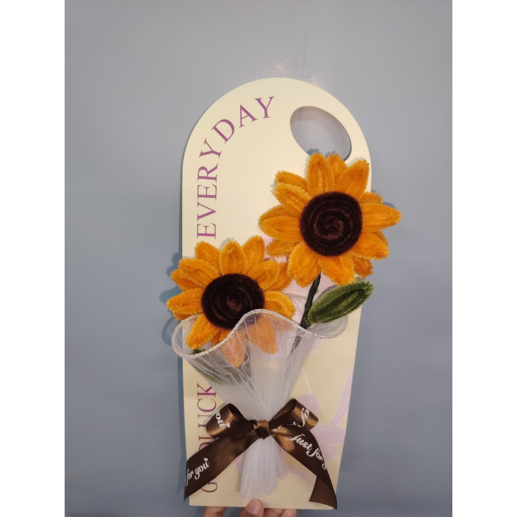 Chenille Flowers (Bunga Kawat Bulu) | Shopee Malaysia