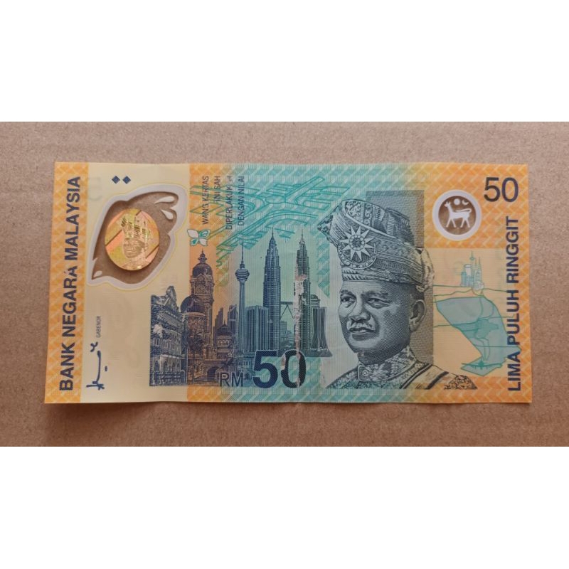 RM50 Commemorative Polymer Banknote (Sukom) Without Folder. | Shopee Malaysia