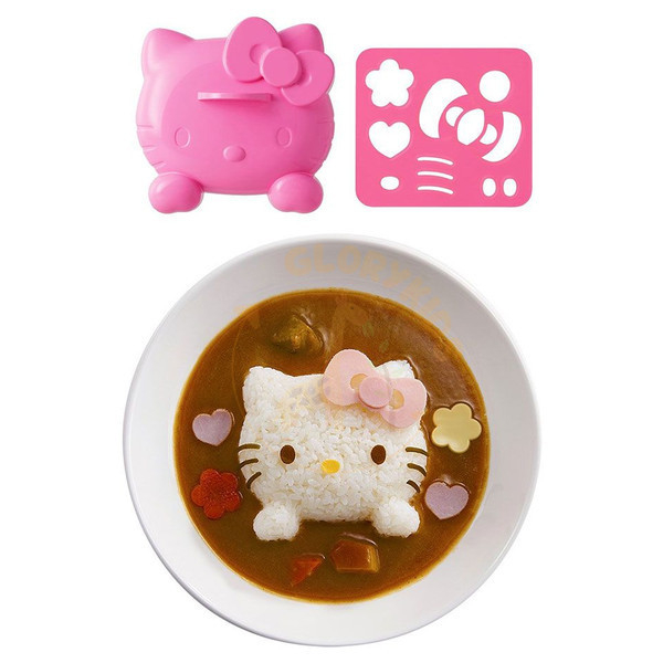 Acuan Nasi Bento Box Bento Accessories Bento Tool Rice Mold Bekal ...