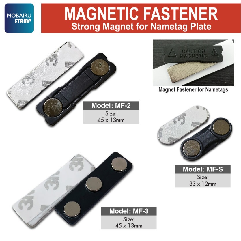 Magnet Fastener for Nametag - Accessories & Material [For School ...