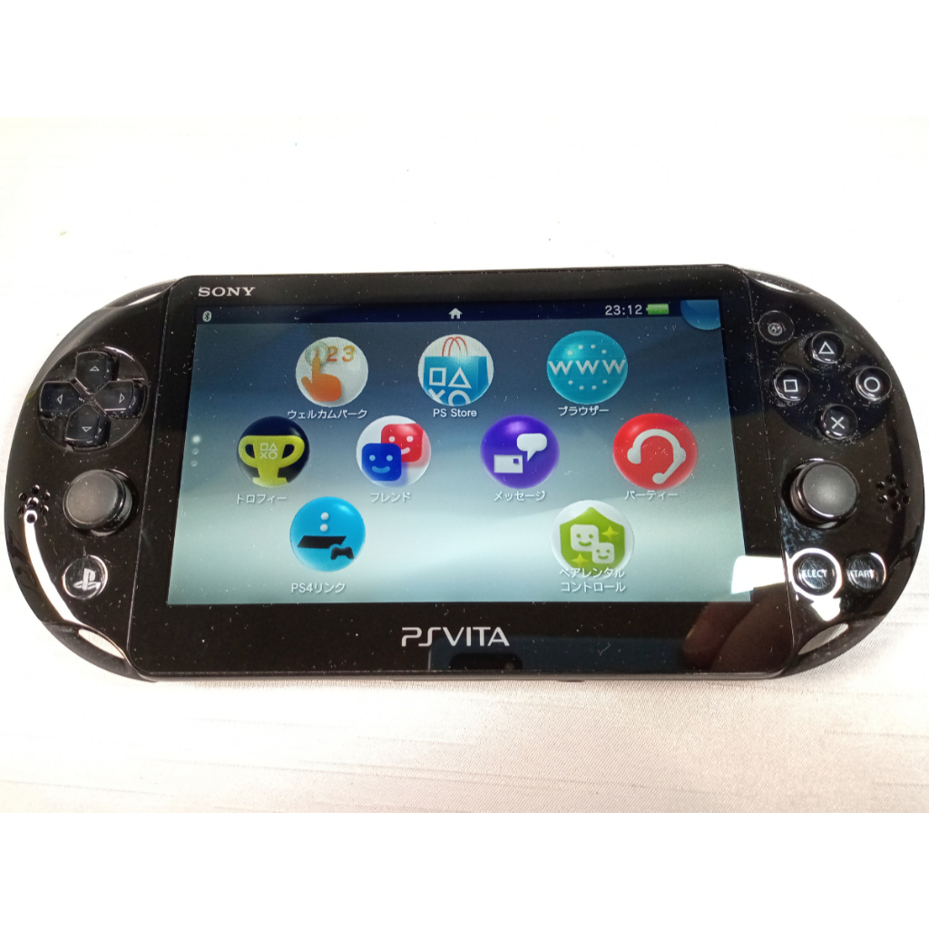 SONY PS Vita Console Only Black PCH-2000 FW 3.73 Japan Model | Shopee ...