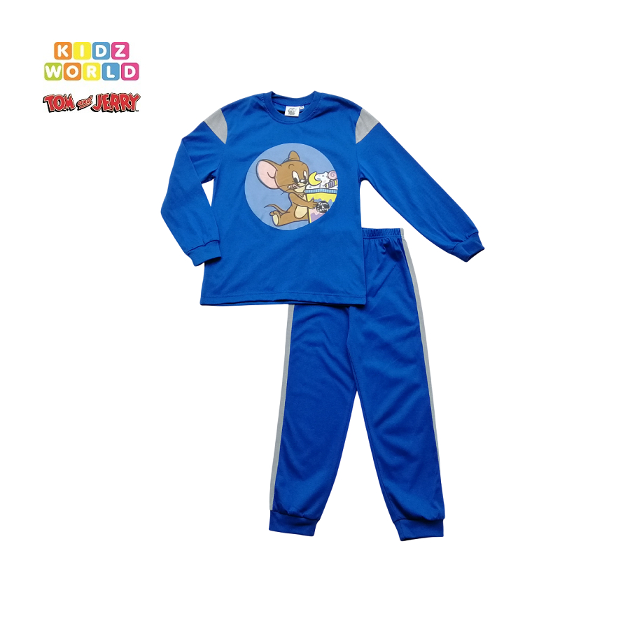 Tom & Jerry Children Boy's Pyjamas Long Sleeves With Long Pants T5362 ...