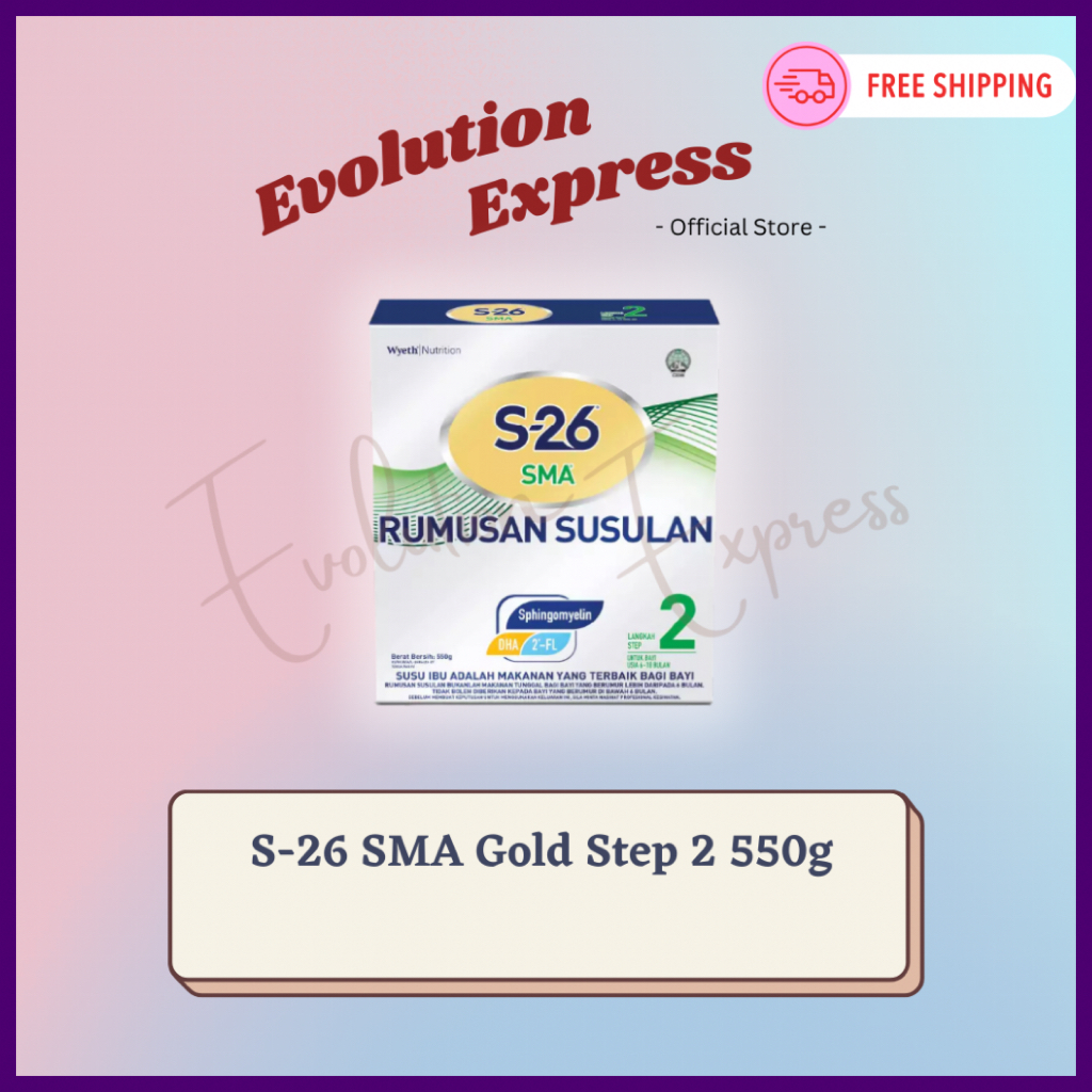 [Wyeth] S-26 Gold SMA Step 2 (550g) – Exp 07/2025 | Follow-On Formula for 6-12 Months | Shopee ...