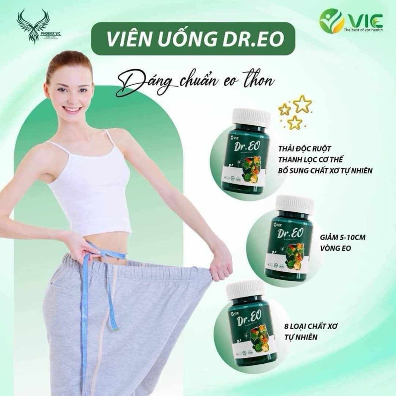 VIC viên uống giảm cân siết eo ( detox DR.EO ) | Shopee Malaysia