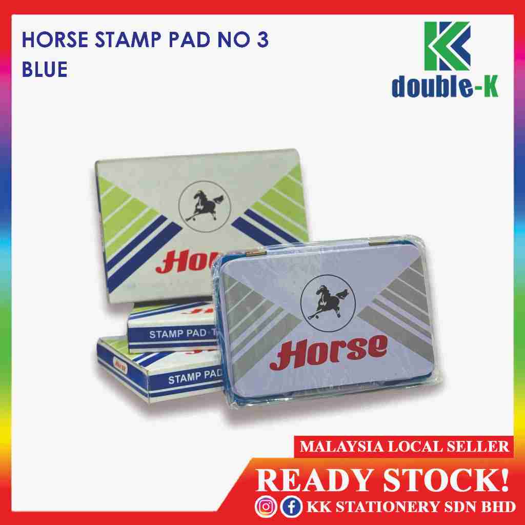 HORSE Stamp Pad NO.2, NO.3 & NO.4- RM10.50-RM14.50/pck (5pcs per pck ...