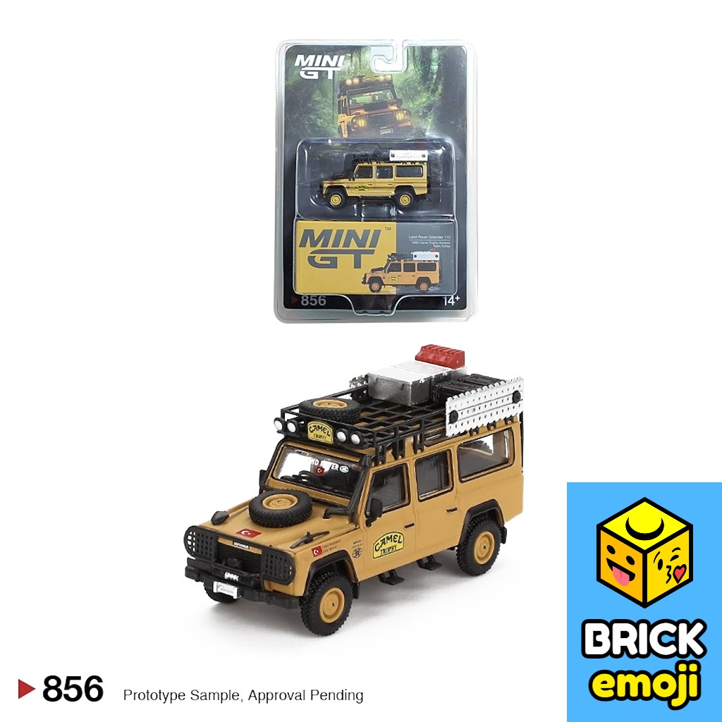 Mini GT 856 Land Rover Defender 110 1989 Camel Trophy Amazon Team ...