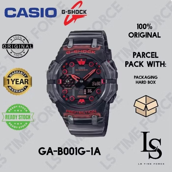 G-SHOCK ORIGINAL GA-B001G-1A/GA-B001G-1ADR/GA-B001G/GAB001G | Shopee Malaysia