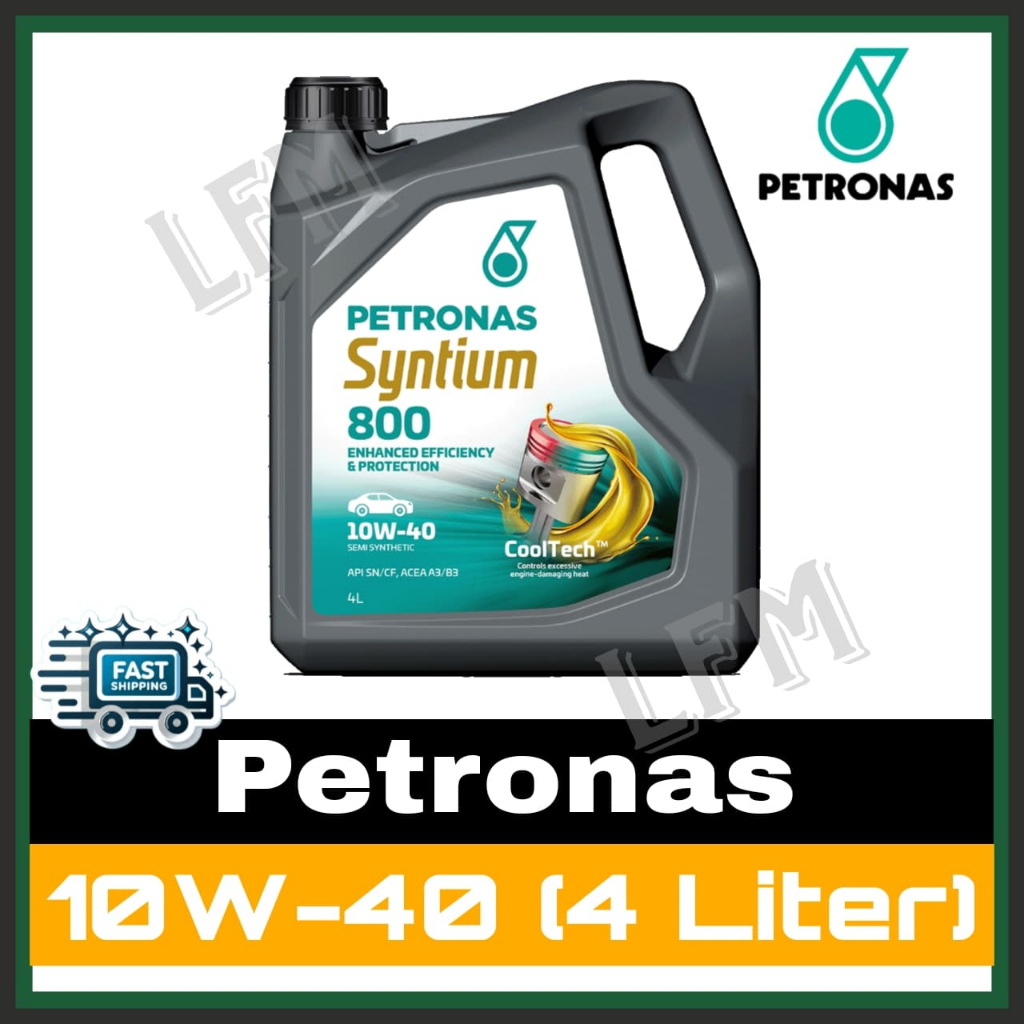 Petronas 10W40 (4 Liter) Semi Synthetic Engine Oil - Proton Perodua ...