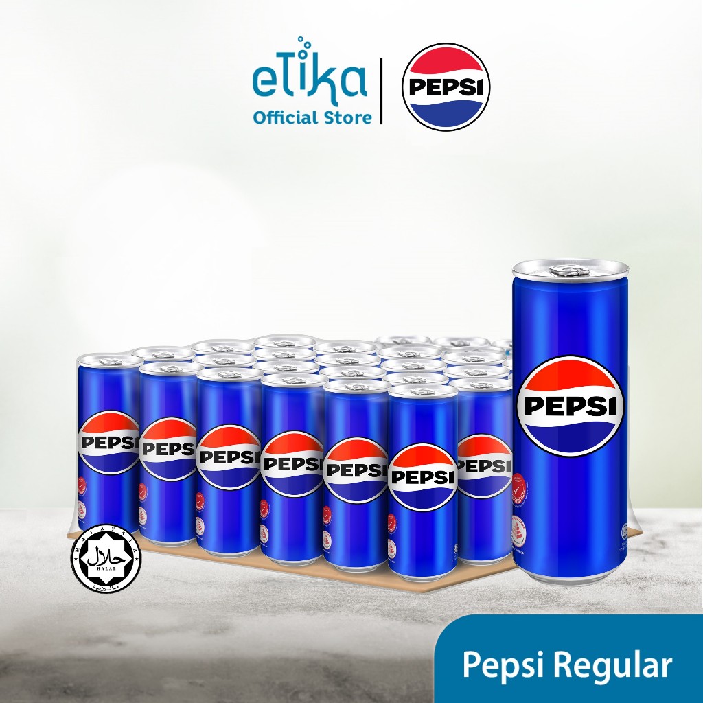 Pepsi Cola (320ml x 24 Cans) | Shopee Malaysia
