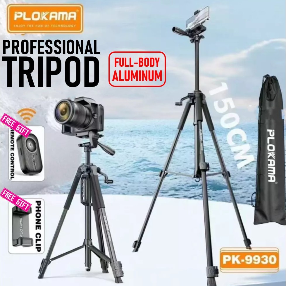PLOKAMA Selfie Stick Tripod For Phone Monopod Stand Selfie Stick Tripod ...