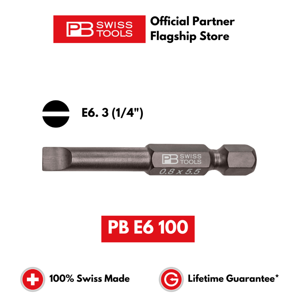 PrecisionBit PB Swiss Tools E 6.3 (1/4″) PB E6 100 | Shopee Malaysia