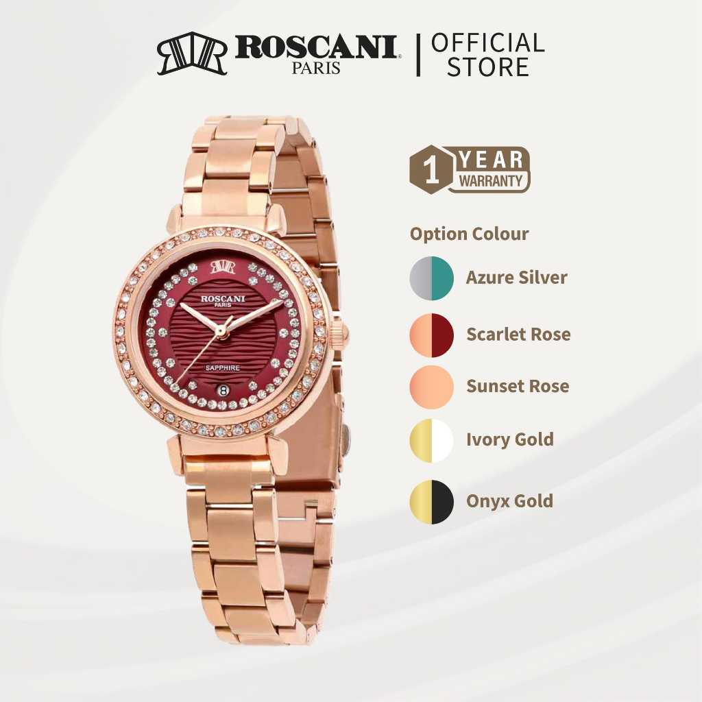 Roscani Maris Collection Solid Stainless Steel E65 Bracelet Women Watch ...