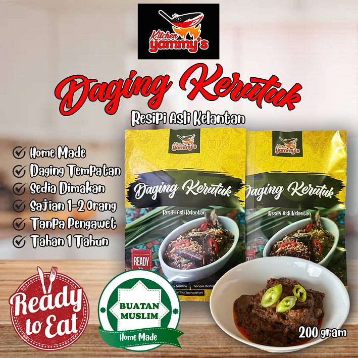 Daging Kerutuk Resipi Asli Kelantan | Shopee Malaysia