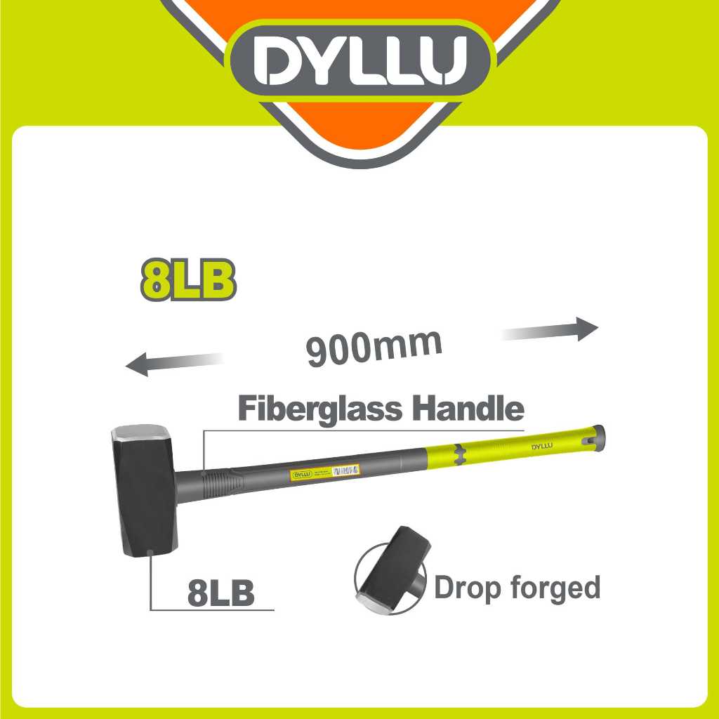 DYLLU Sledge hammer 90mm DTHM4308 | Shopee Malaysia