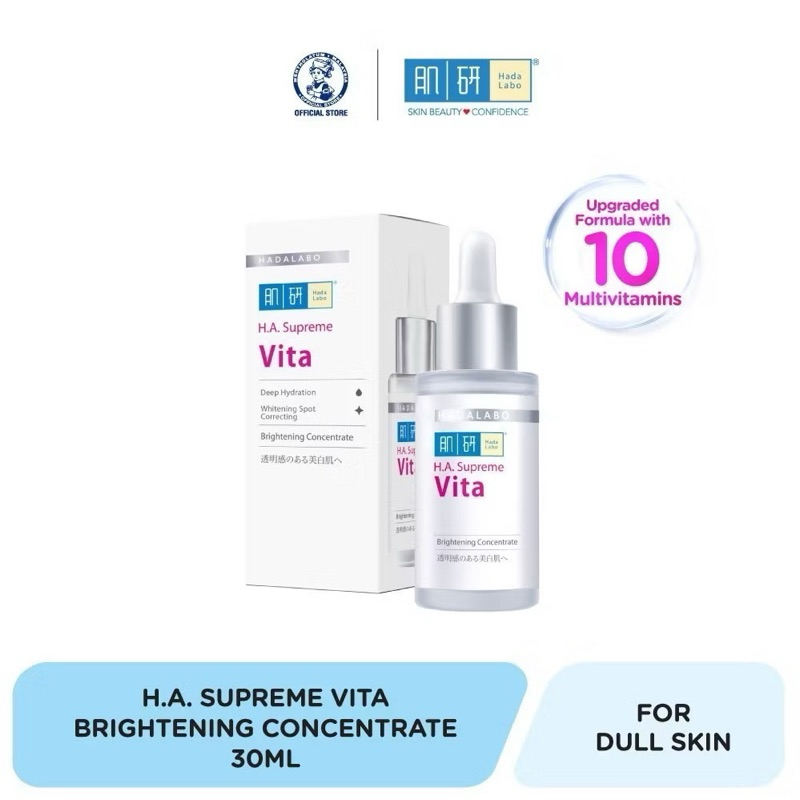 Hada Labo HA Supreme Vita Brightening Concentrate (30ml) | Shopee Malaysia