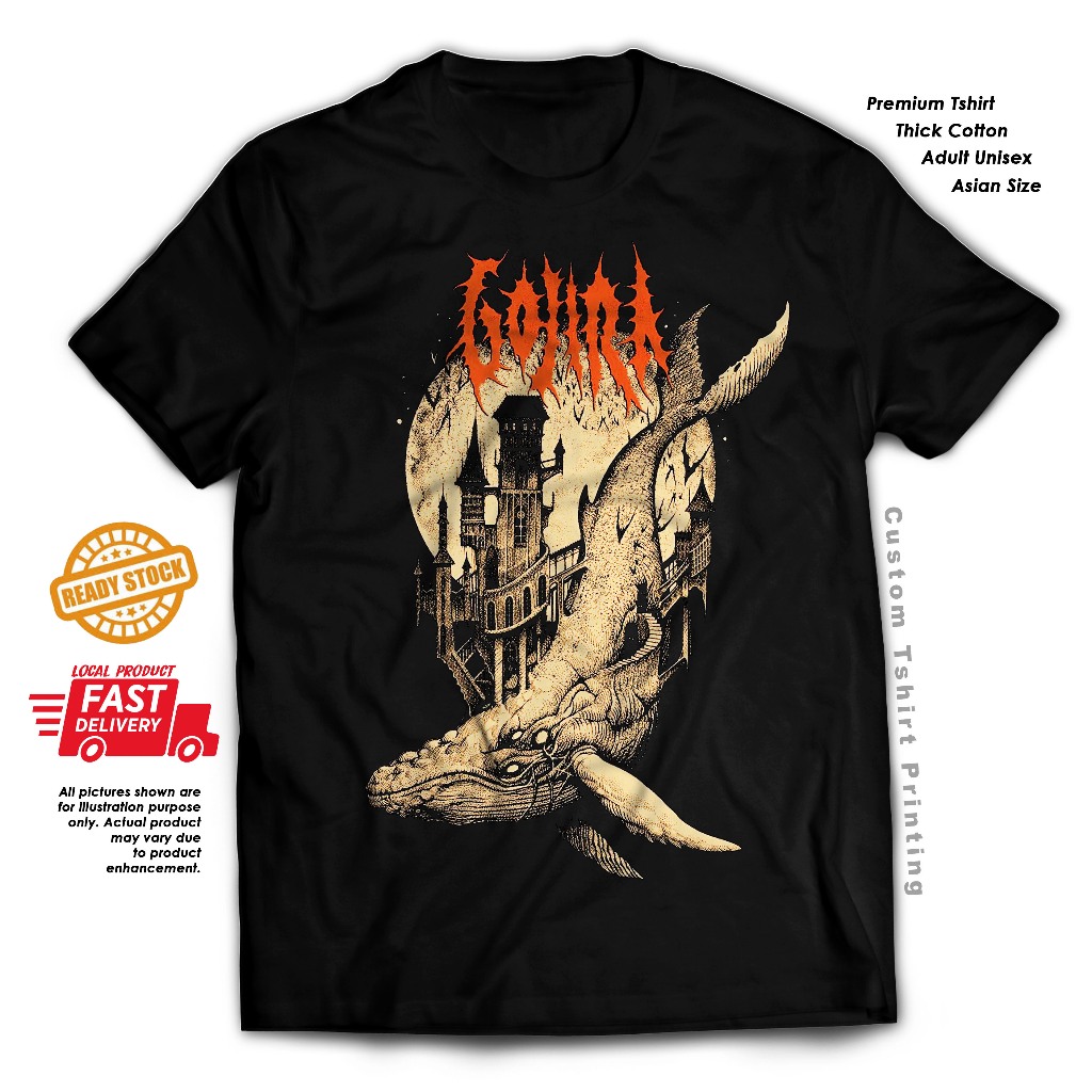 Gojira Godzilla heavy metal band | Shopee Malaysia