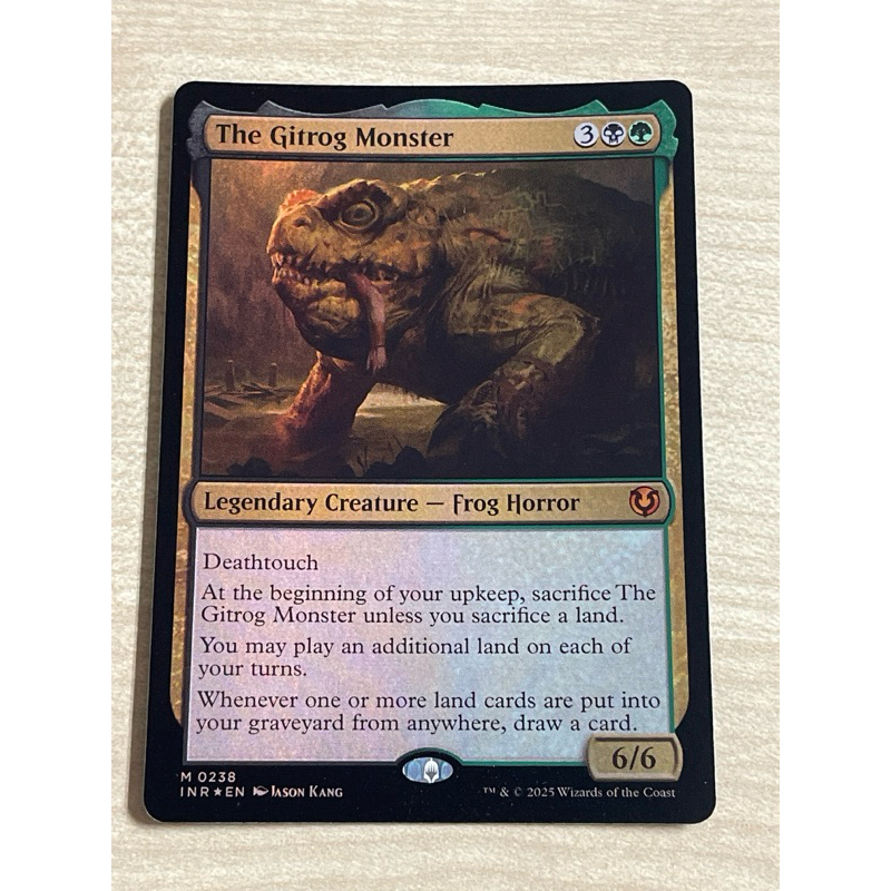 (INR) THE GITROG MONSTER FOIL | Shopee Malaysia
