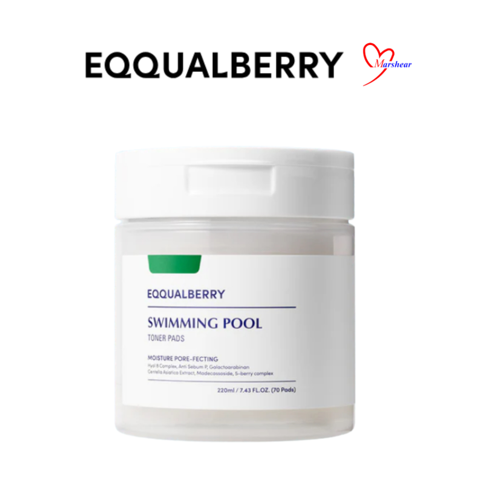 Eqqualberry Swimming Pool Toner Pads 220ml (70 sheets) | Shopee Malaysia