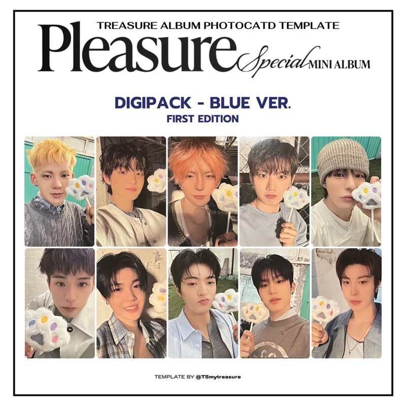[DIGIPACK + FIRST EDITION + KT4 BENEFIT] TREASURE PLEASURE ALBUM ...