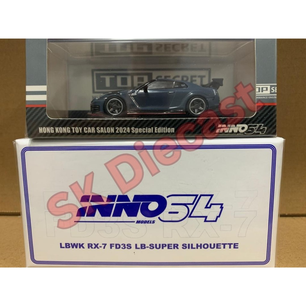 INNO64 1/64 NISSAN GT-R (R35) NISMO 2024 "TOP SECRET EDITION" + LBWK ...
