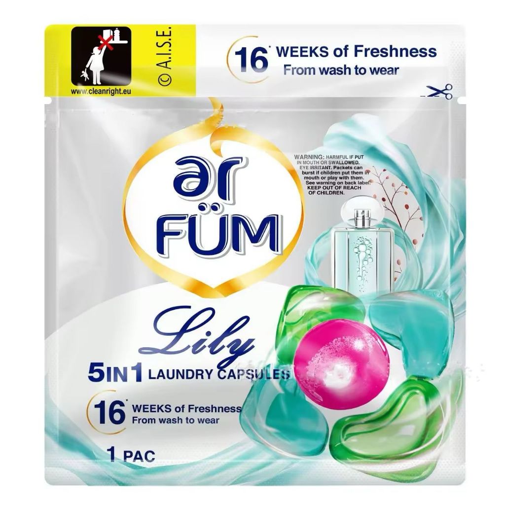 (Ready Stock)AR FUM Laundry Capsules 12g Ar Fum Laundry Capsules Kapsul ...