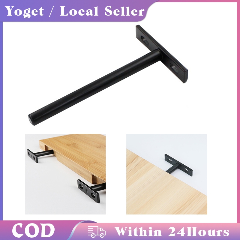 Floating Wall Hidden Mount Plate / T Shape Shelf Bracket / Bracket Wall ...
