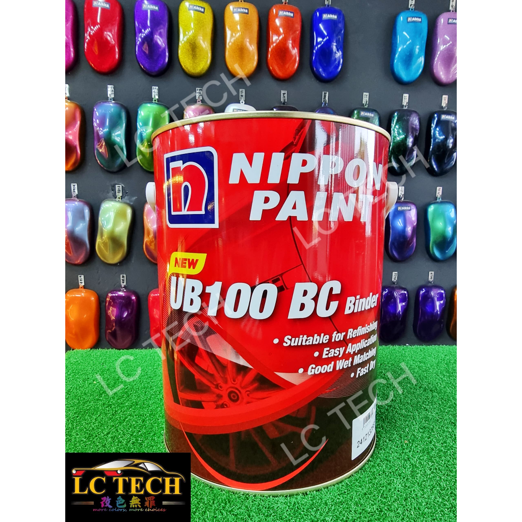 NIPPON BINDER- 2K UB100 BC Binder [HIGH QUALITY!!] (1 Liter/ 500ml/ 250ml)/ Binder Campur Cat ...