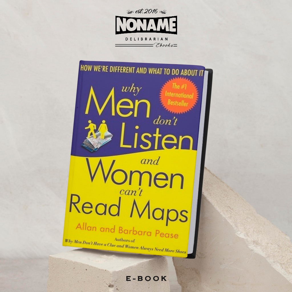 Why Men Don't Listen & Women Can't Read Maps - Allan Pease | Self Help | Shopee Malaysia