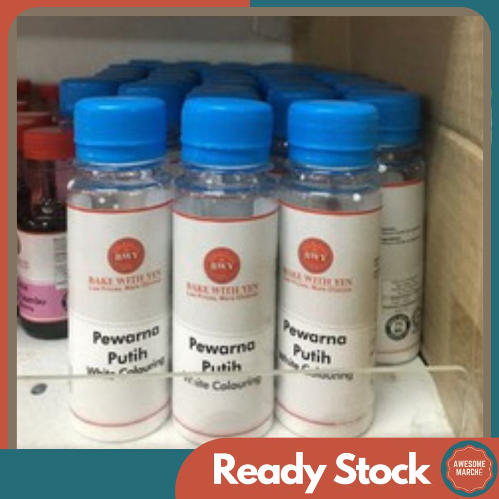 70g BWY White Colouring Pewarna Putih by Bake with Yen EXP 01/2027 ...