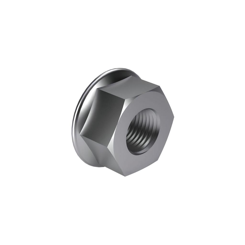 [ M3 to M12 ] SUS304 Flange Nut DIN 6932 | Shopee Malaysia