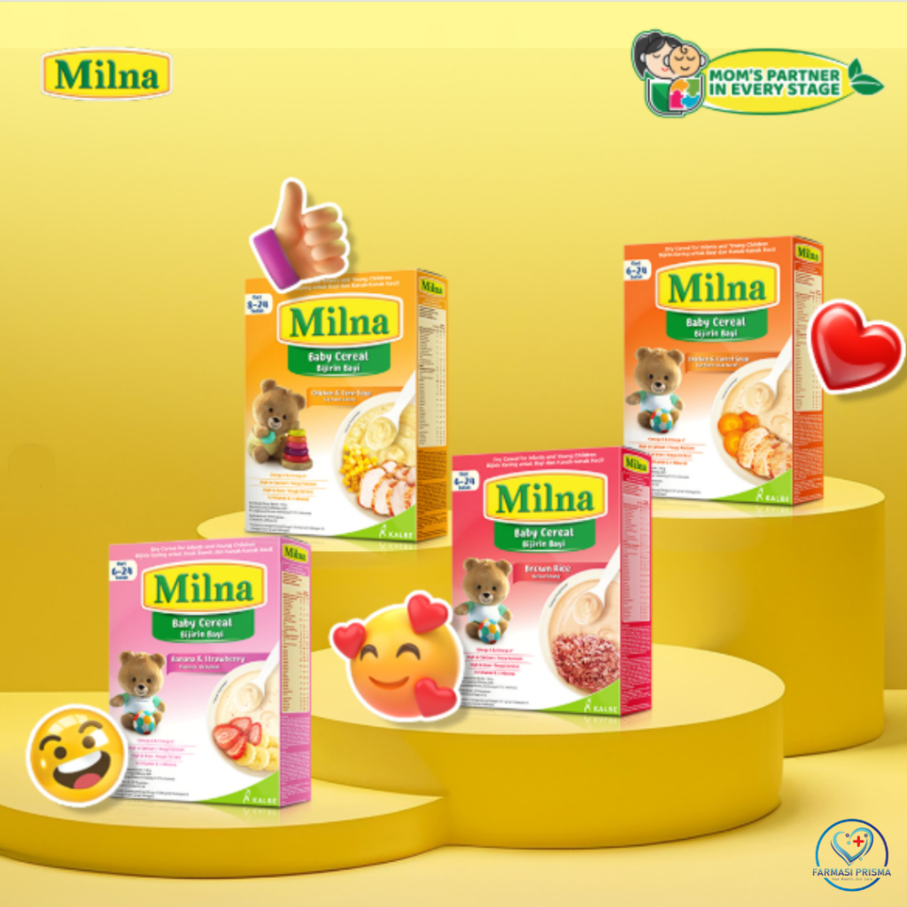 MILNA BABY CEREAL 120G [EXP : 13/06/2025] | Shopee Malaysia