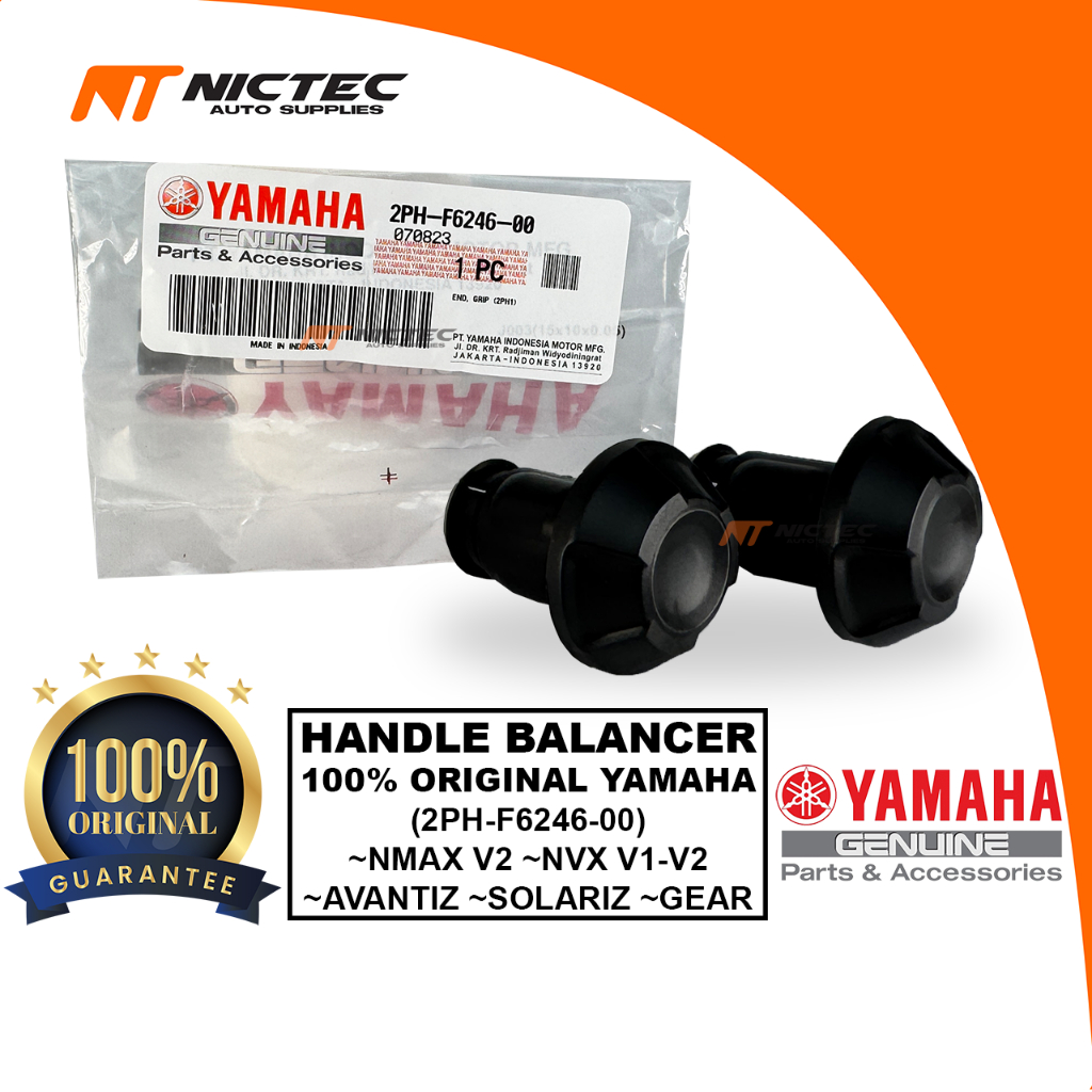 YAMAHA HANDLE BALANCER NMAX V2 100% ORIGINAL NVX V1 V2 AVANTIZ SOLARIZ GEAR 2PH-F6246-00 END ...